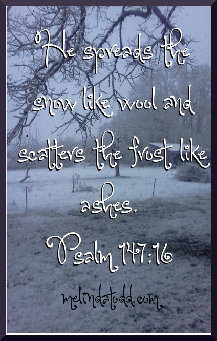 Word Filled Psalm 147:16