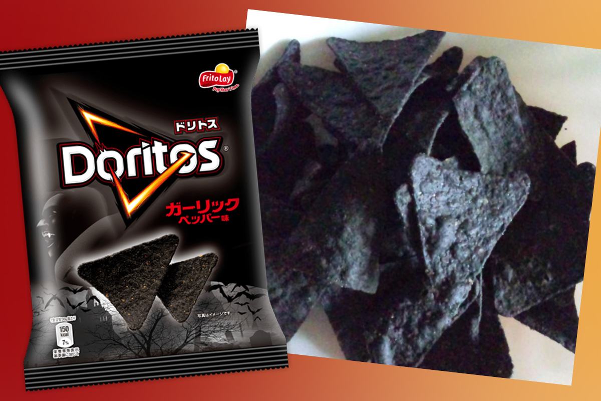 Doritos have launched black garlic-flavoured Doritos for Halloween ...