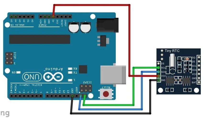 Real Time Clock Circuit Diagram