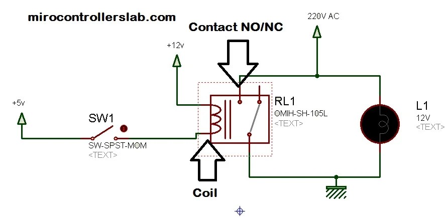 12 Volt Relay Circuit Diagram - Wiring Flow Schema