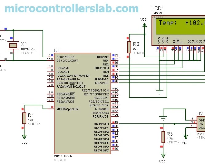 Digital Ammeter circuit and project using pic microcontroller