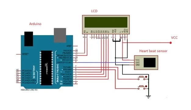 Circuit Diagram Of Heartbeat Sensor Module » Circuit Diagram