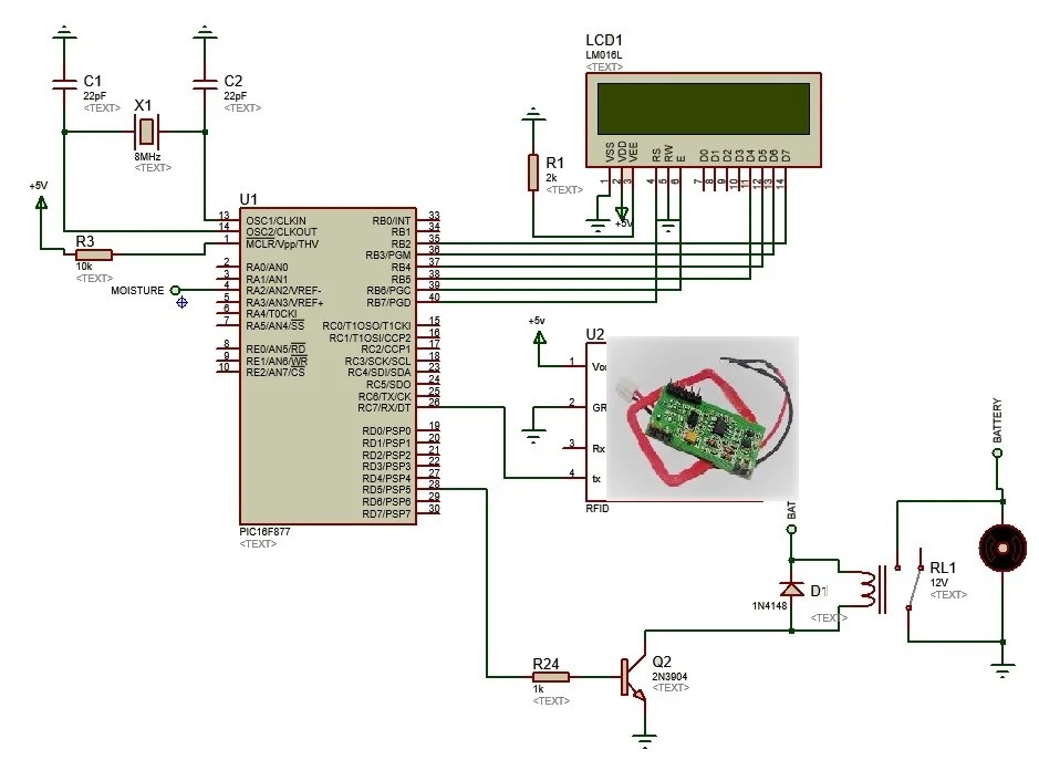 Digital Door Lock Circuit Diagram - Circuit Diagram