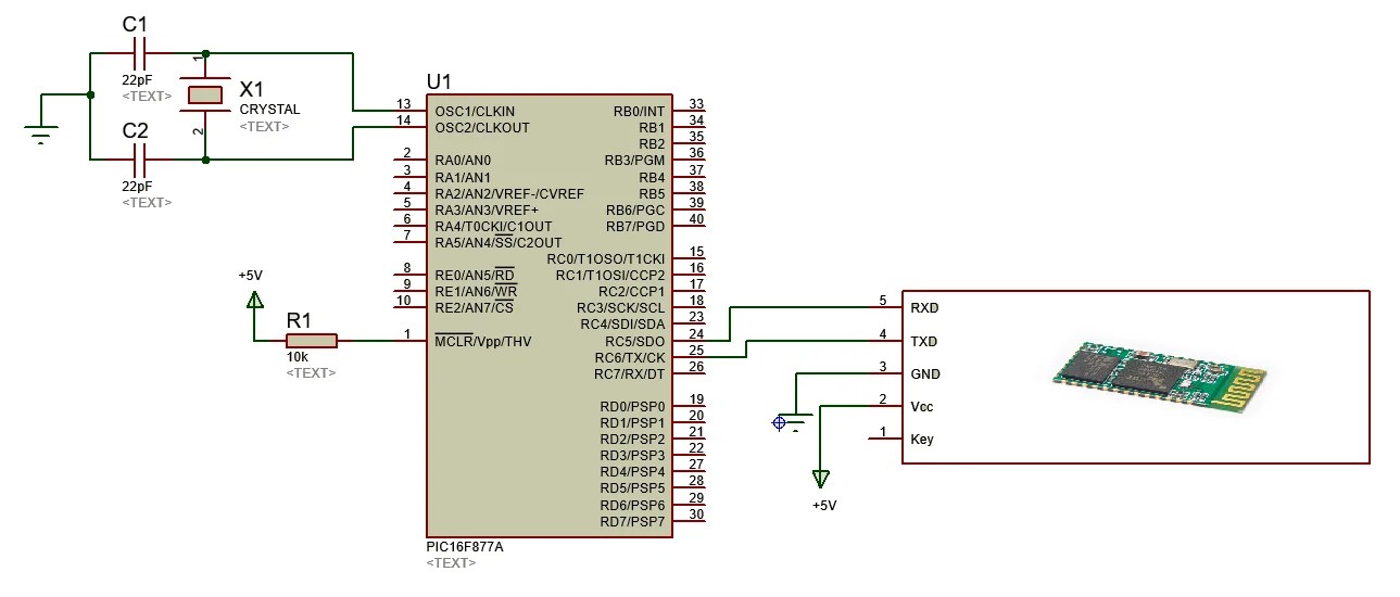 Bluetooth Module Hc 05 Circuit Diagram » Wiring Flow Line