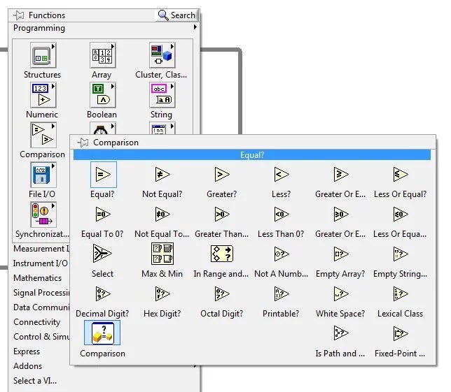 Structures in LabVIEW: Loops, case and sequence structures