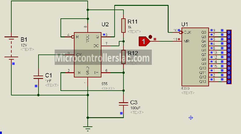 CD4020B Pinout, Examples, Working, Applications, Datasheet