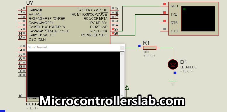 UART Communication PIC Microcontroller, Programming in MPLAB XC8