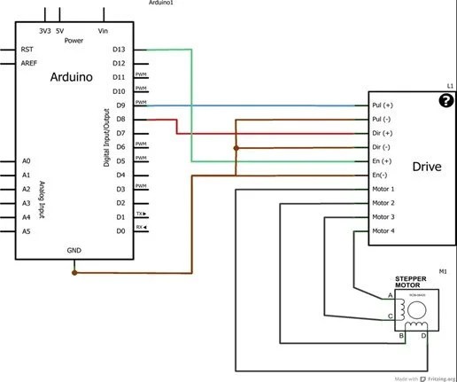 Nema 34 Stepper Motor Wiring Diagram - Wiring Diagram