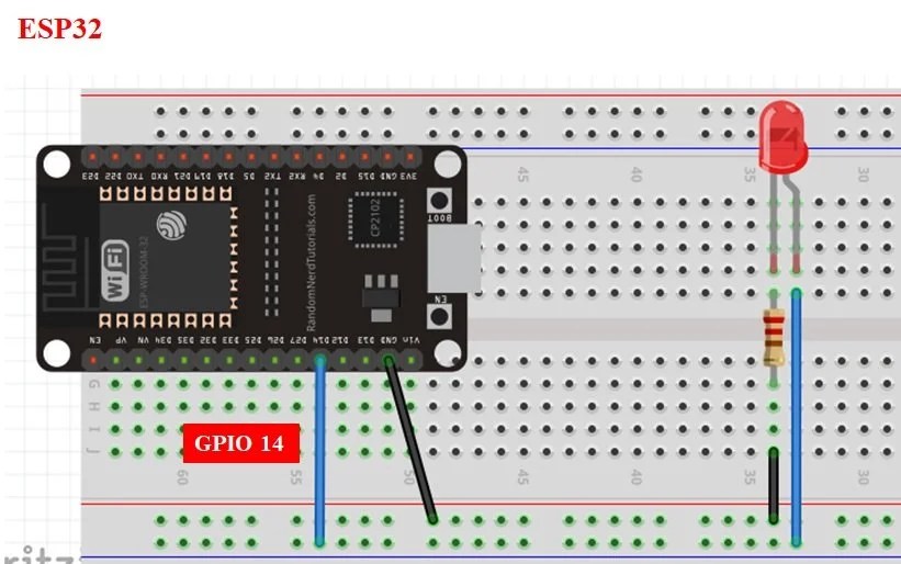 Esp32 And Esp8266 Gpio Programming With Micropython Led Images