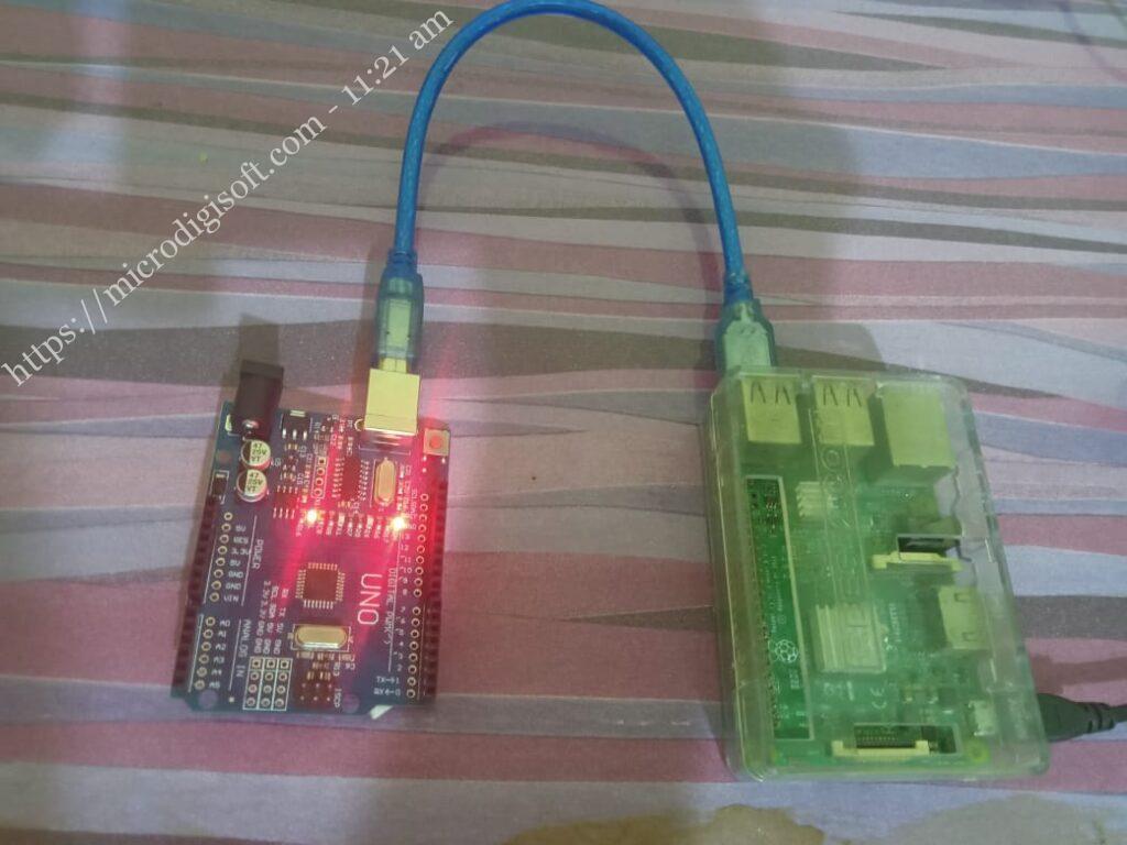 Arduino and Raspberry Pi Using Serial Communication