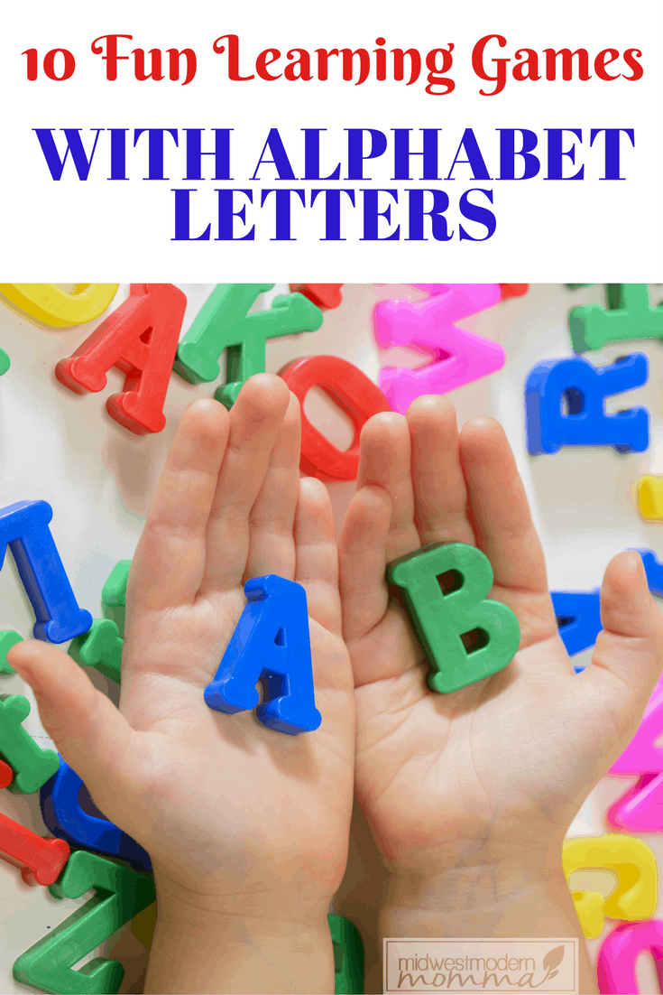 10 Fun Learning Games To Play With Alphabet Letters