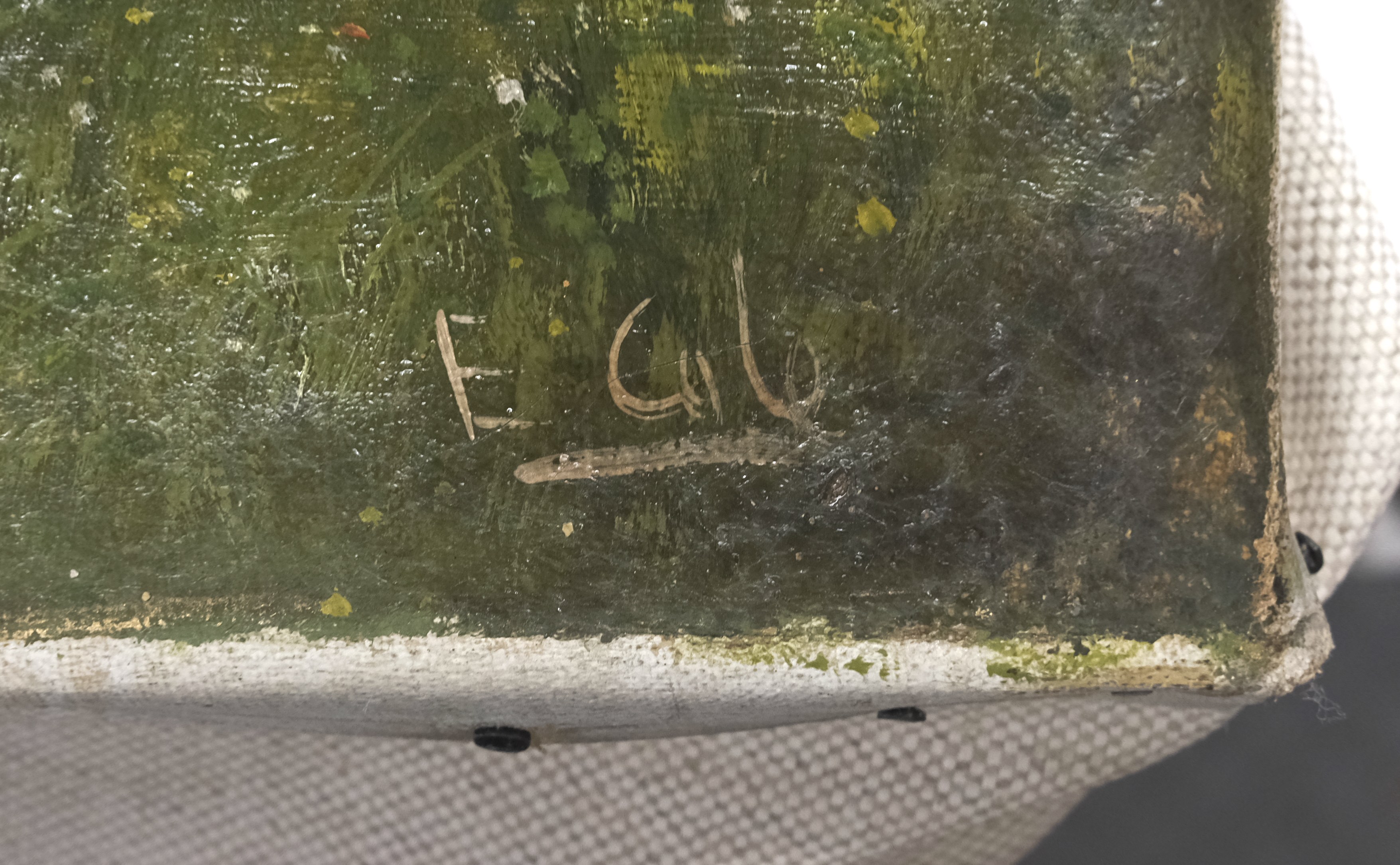 Pastoral Landscape with Sheep and River by Edwin Cole | Miller Fenwood