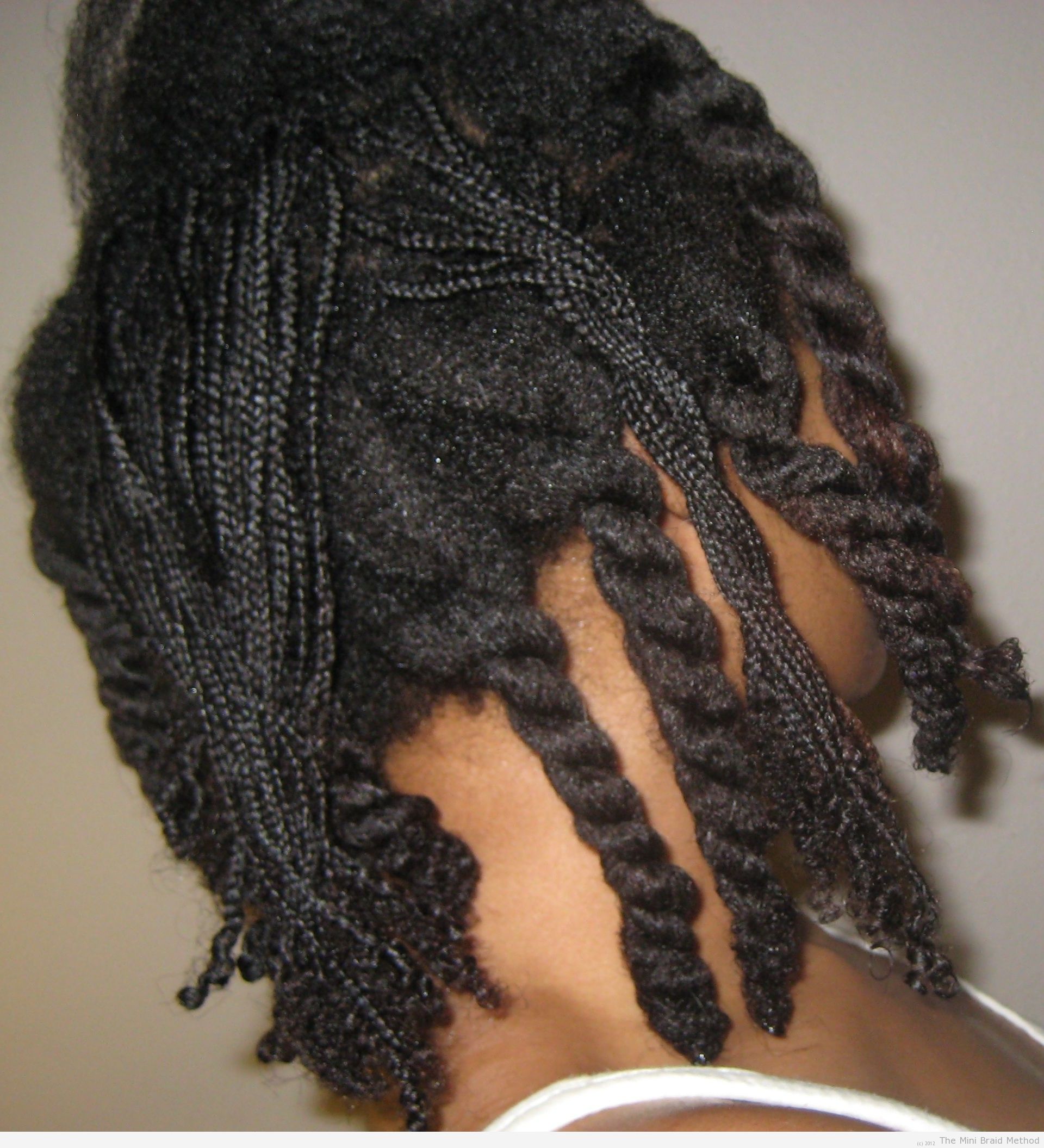 My Mini Braids- Update Week 8 | The Mini Braid Method