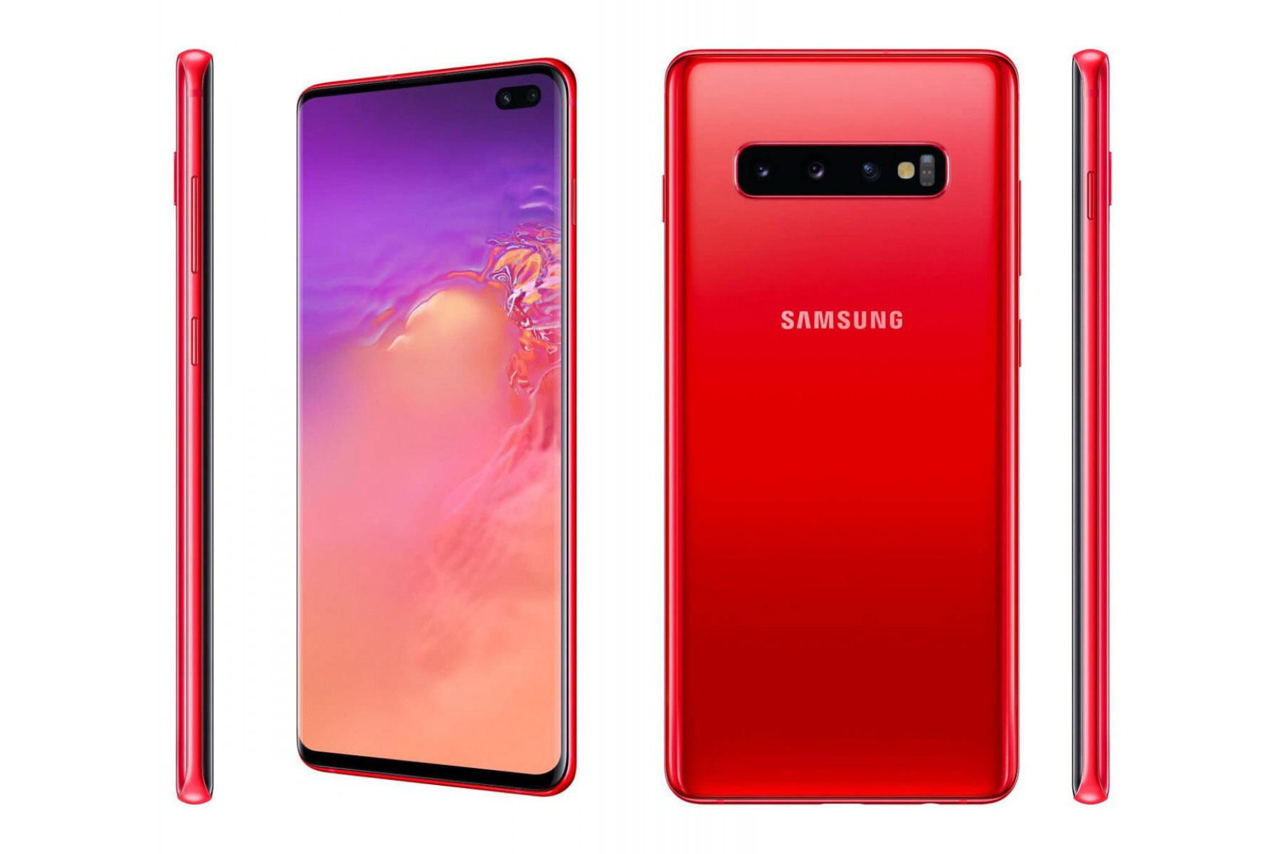 เปิดตัว Samsung Galaxy S10 และ S10+ สีใหม่ Cardinal Red พร้อมวางจำหน่าย ...