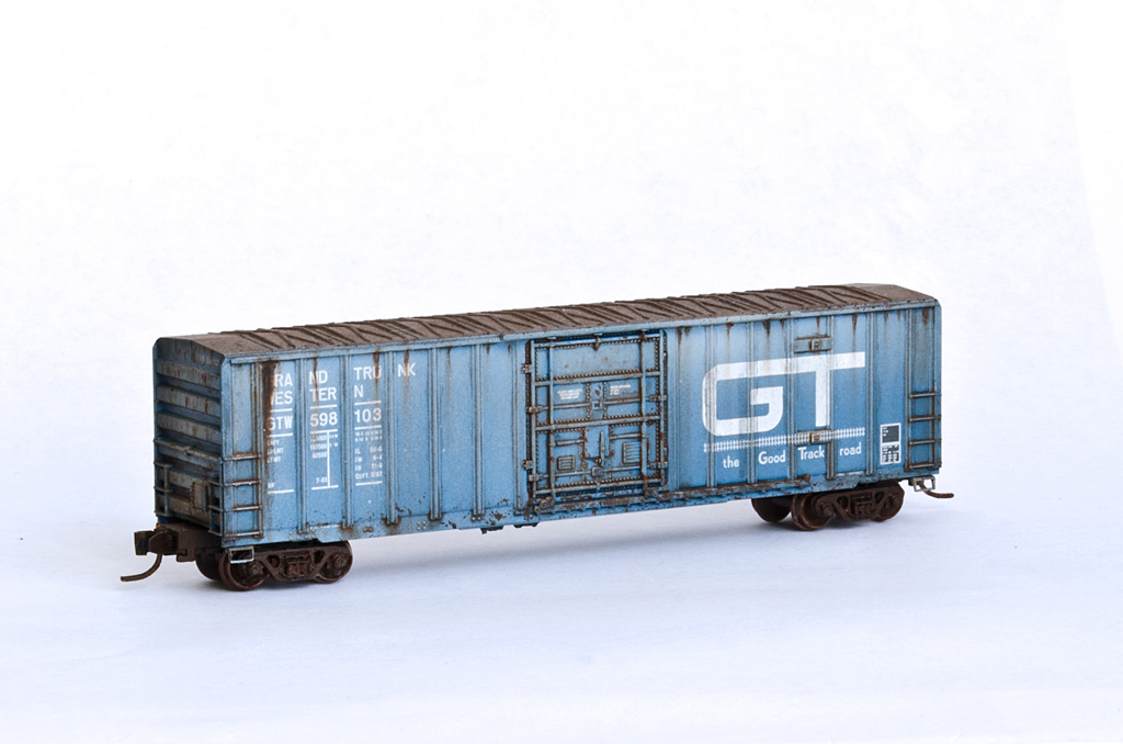 Some weathered N-Scale cars | Modelhobby.eu