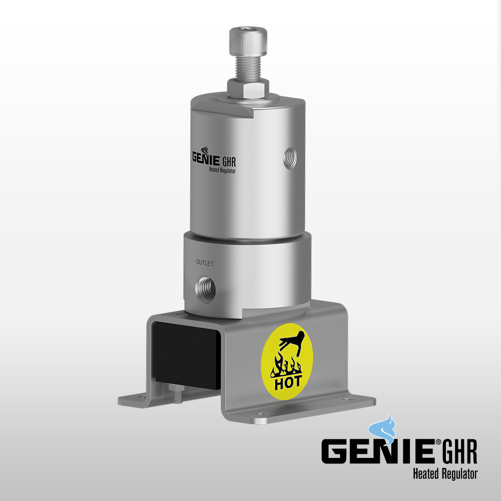 Genie GHR Heated Pressure Regulator - Mott Pacific Pty Ltd