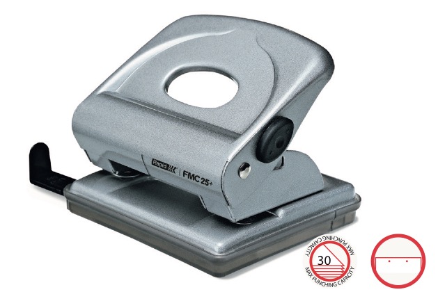 Rapid Punch 2 Hole FMC25+ Silver, 30sh