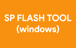 SP Flash Tool v3.1216