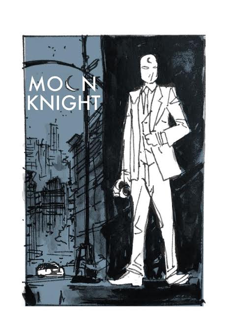 Moon Knight Cover Rough – Multiversity Comics