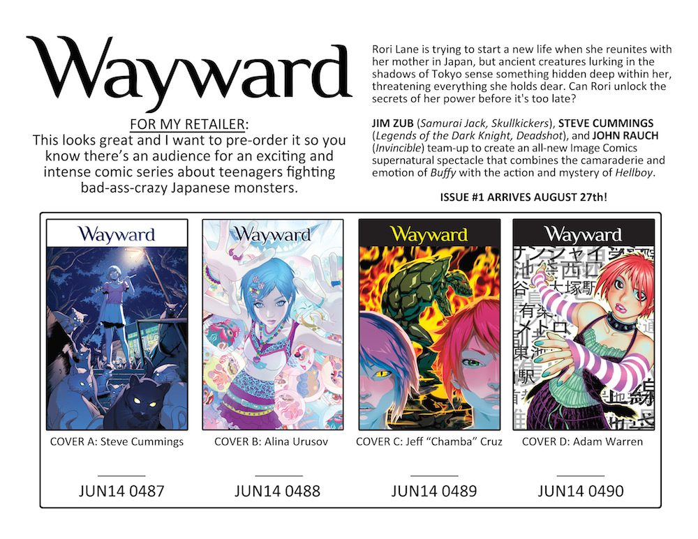 Controlling the Unusual of “Wayward,” with Steve Cummings and Jim Zub ...