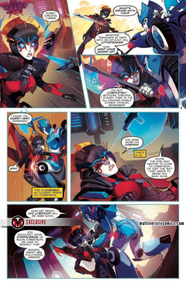 Exclusive Preview: “Transformers Windblade: The Lost City” – Multiversity Comics
