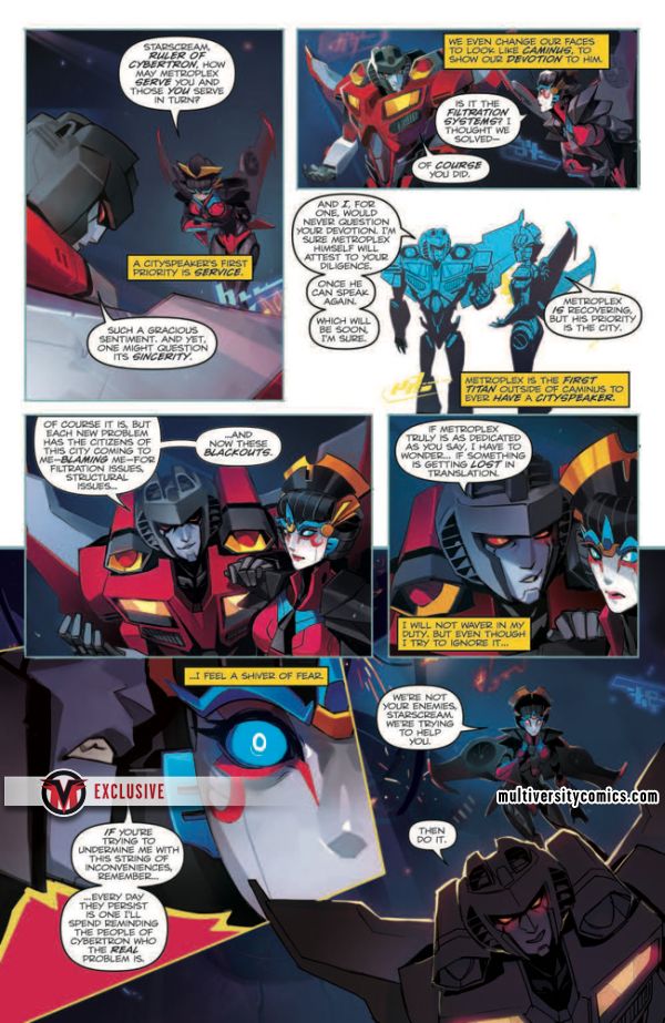 Exclusive Preview: “Transformers Windblade: The Lost City” – Multiversity Comics