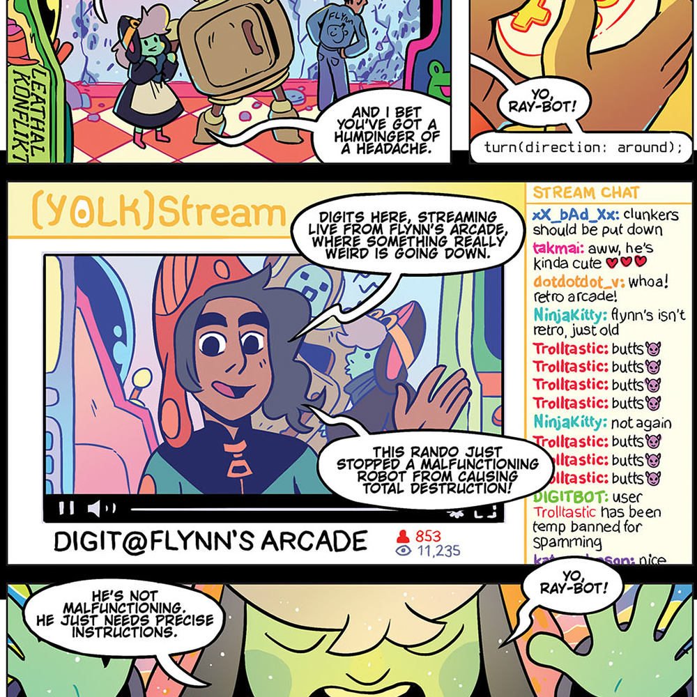 SDCC ’18: Lion Forge’s “Debian Perl” Teaches Kids to Code ...