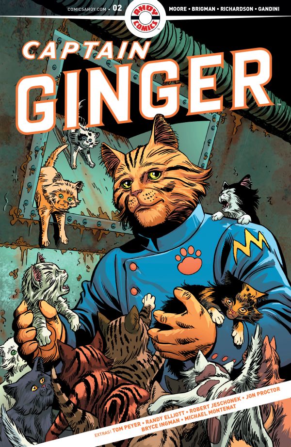 Exclusive Preview: “Captain Ginger” #2 – Multiversity Comics