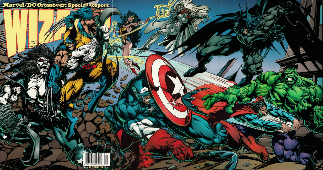 Wizard 54 gatefold – Multiversity Comics