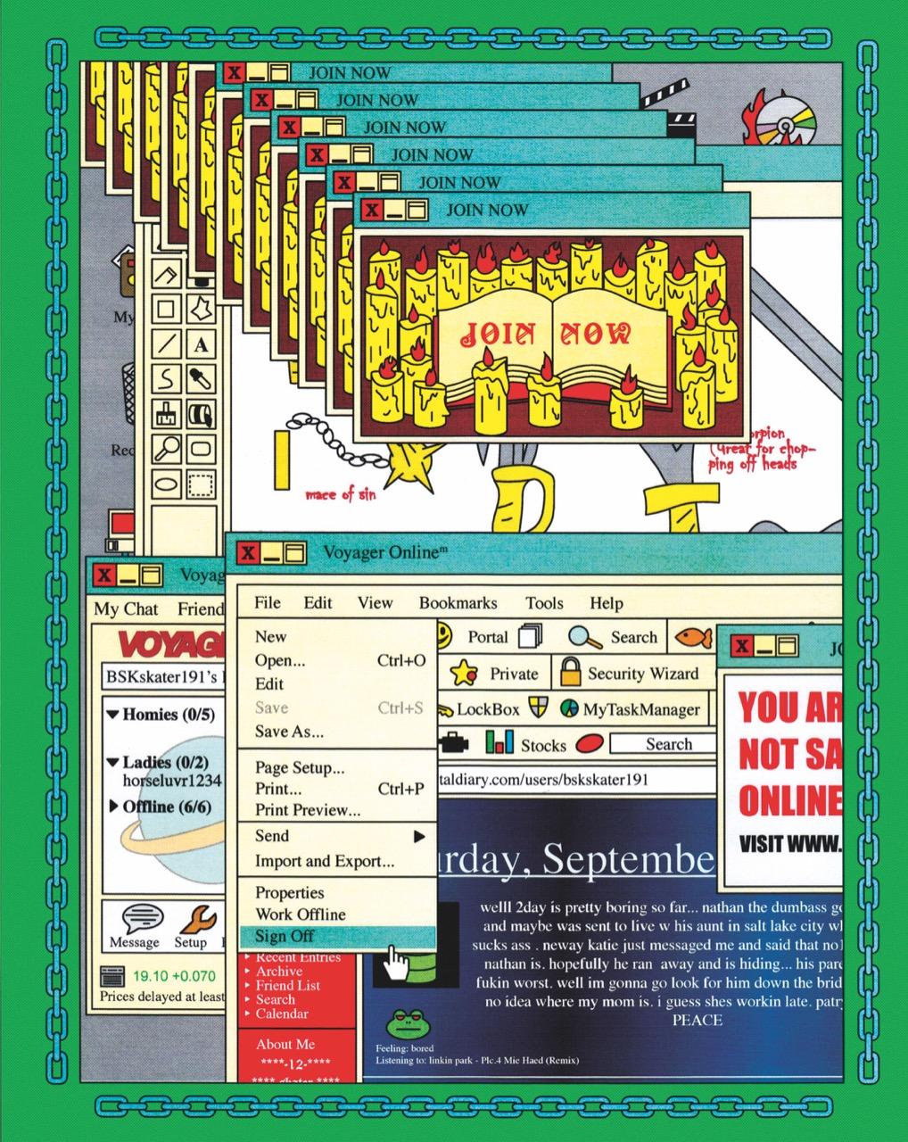 “200 Pages of Early-Internet Insanity” – George Wylesol Talks “Internet ...