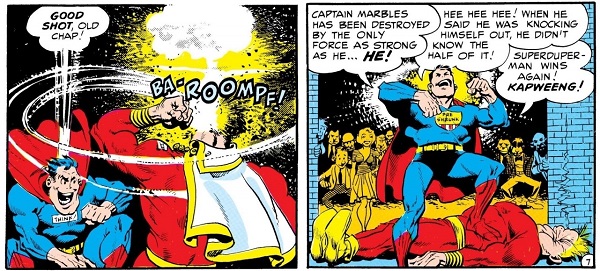 Superduperman vs Captain Marbles by Wally Wood – Multiversity Comics