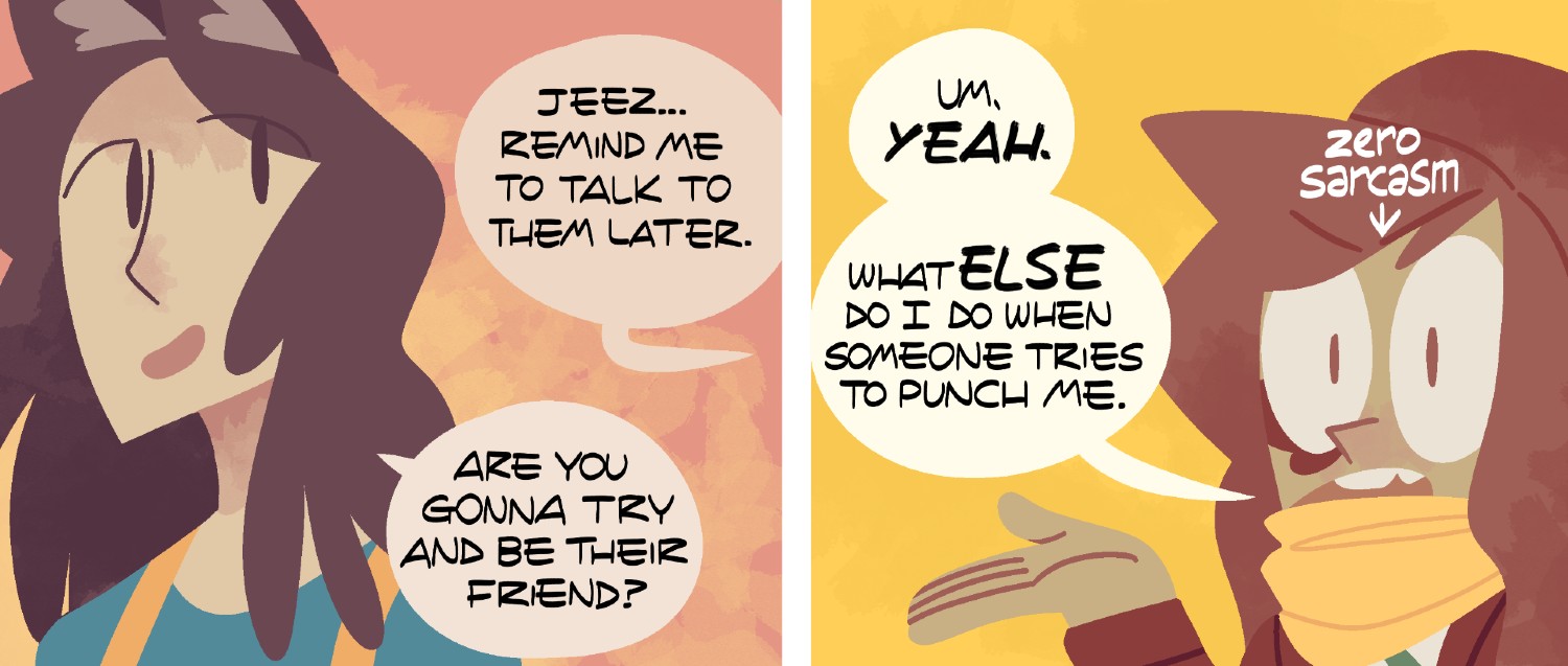 Interview with a Webcomic: Valerie Halla on “Goodbye to Halos ...