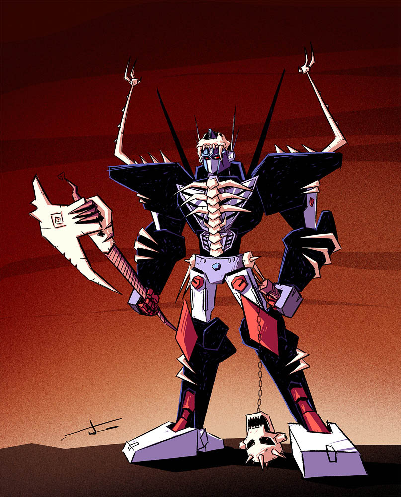 Optimus Primal FOSSIL armor by Josh Burcham – Multiversity Comics