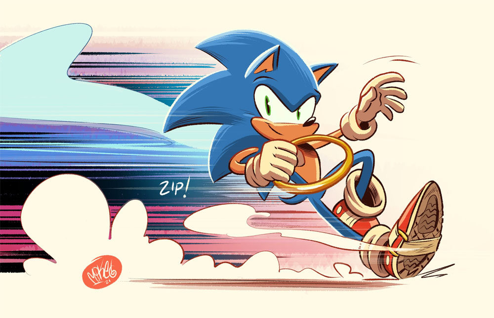 Sonic the Hedgehog Mike Maihack – Multiversity Comics