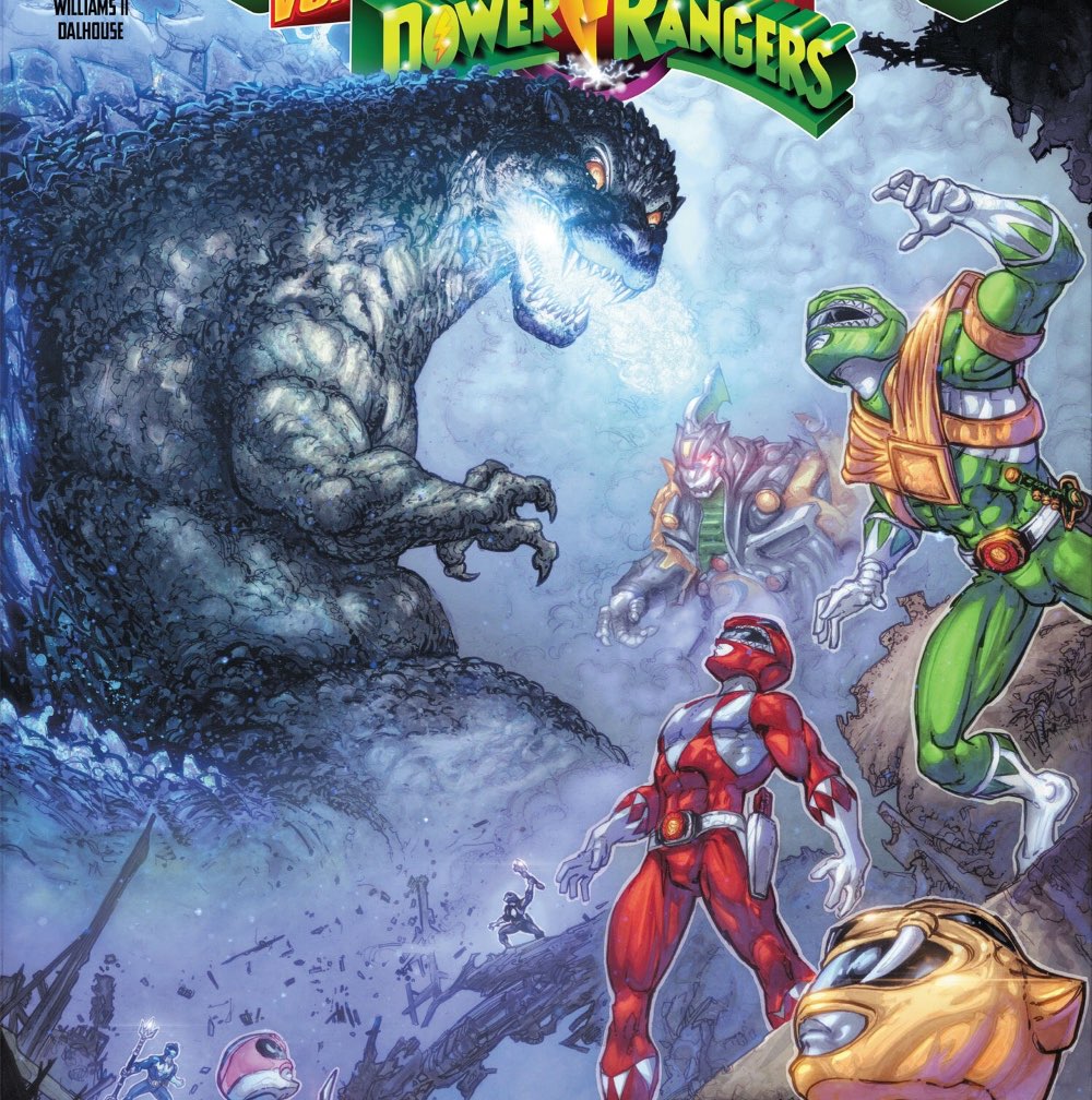 Two Icons Collide in “Godzilla vs. The Mighty Morphin Power Rangers ...