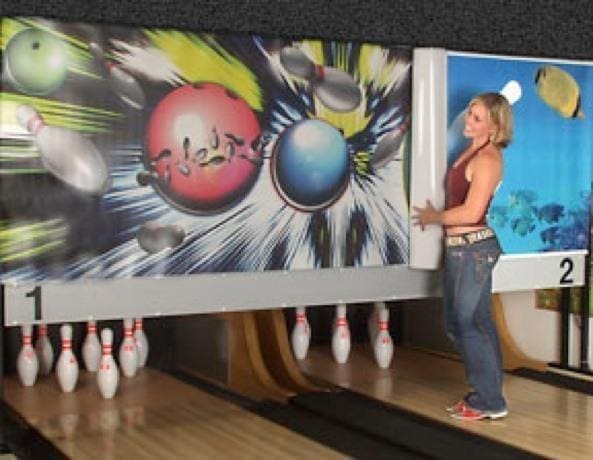 Bowling Center Masking Units