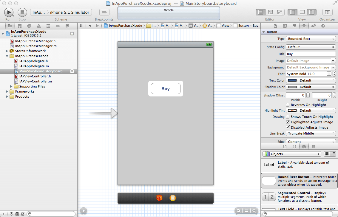 iOS : アプリ内課金（In-App Purchase）をXcodeでやってみる | MUSHIKAGO APPS MEMO