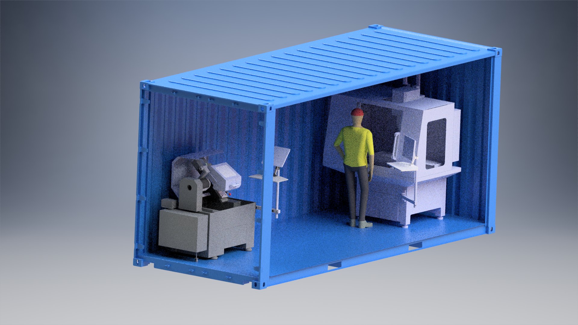 Container Machine Shop Factory – muskrattech