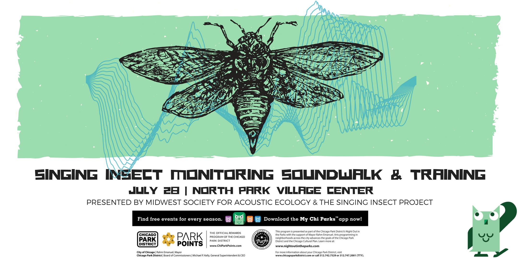 Singing Insect Monitoring Soundwalk & Training - Fri., July 28 ...