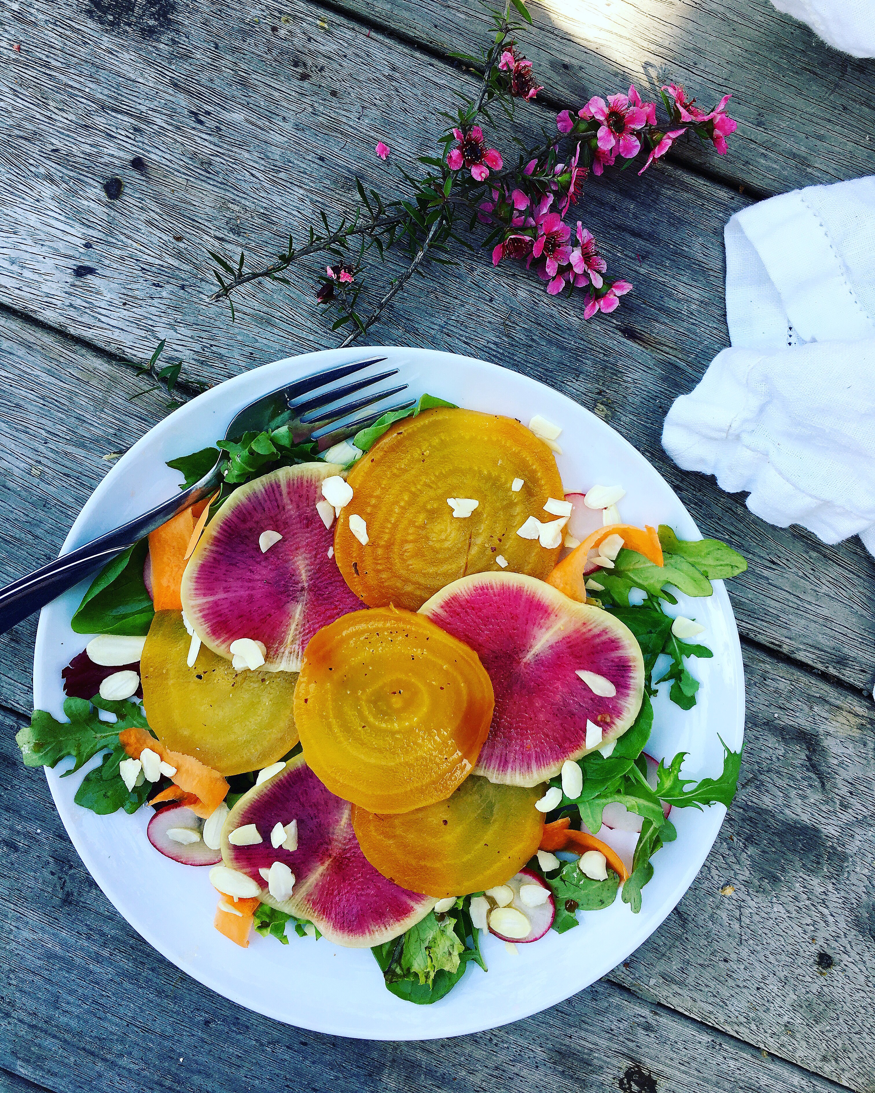 Roasted Golden-Beet Salad