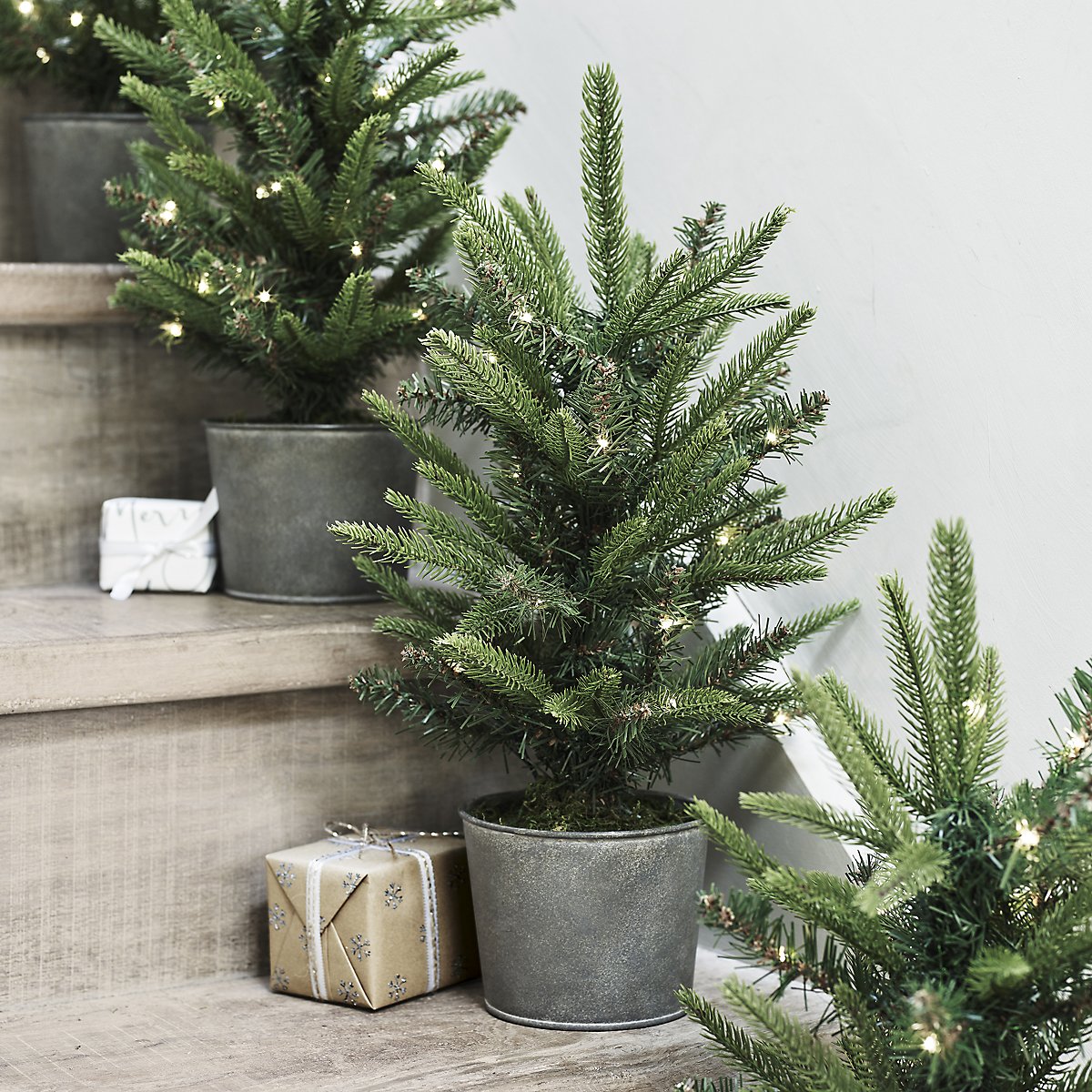My Seasonal Inspiration: Tabletop Christmas Trees | Once Again, My Dear ...