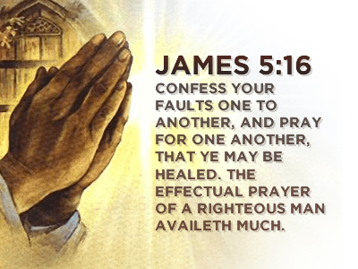 Prayers for the Week - James 5:16