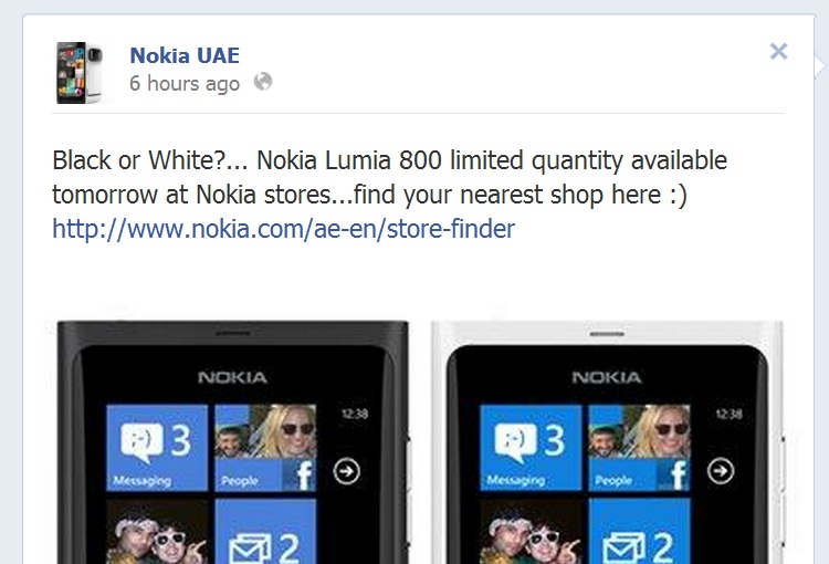 Nokia Lumia 800 available at UAE : My Nokia Blog - 200