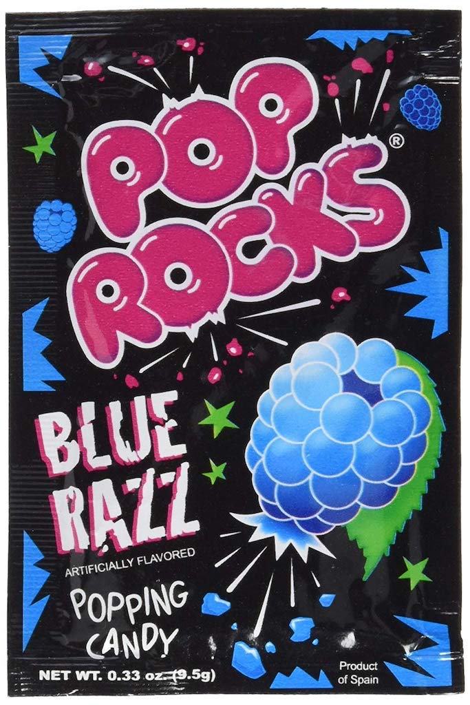 Pop Rocks Blue Razz Popping Candy 9-5 Gramm Blue Raspberry - naschkater ...