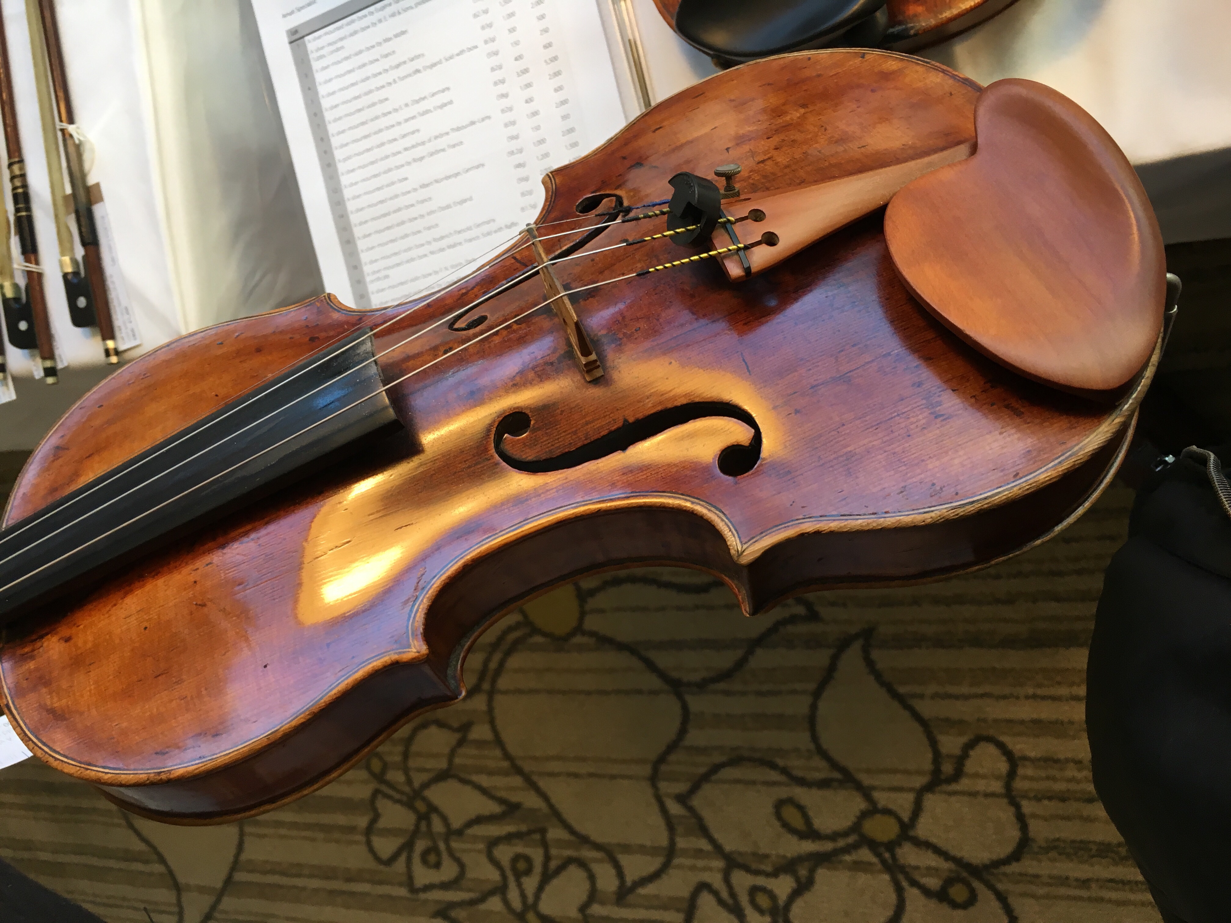 Violin by Giovanni Grancino, Milan, c.1700 – Niam Chauhan Violins