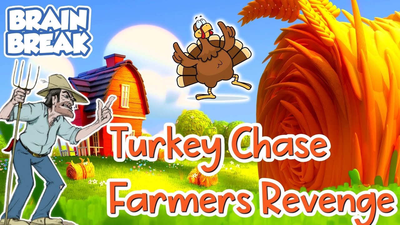Coach Corey Martin: Turkey Chase- Farmers Revenge - NETFLEX Kids