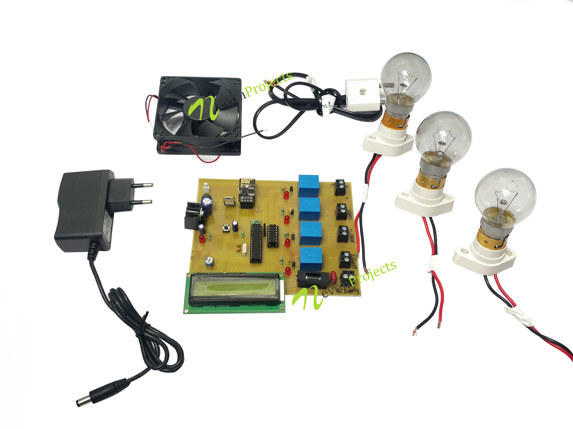 Dtmf Based Home Automation System Using Microcontroller Circuit Diagram