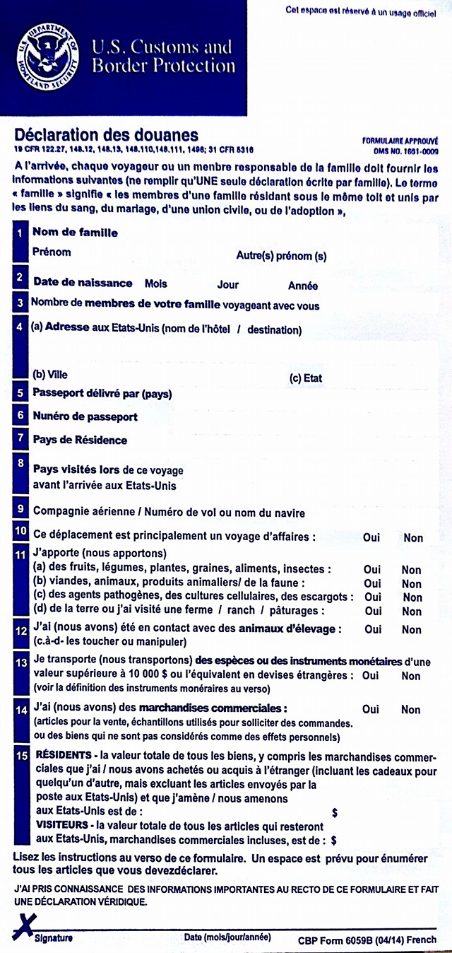 Documents et démarches administratives pour entrer aux USA | New York ...