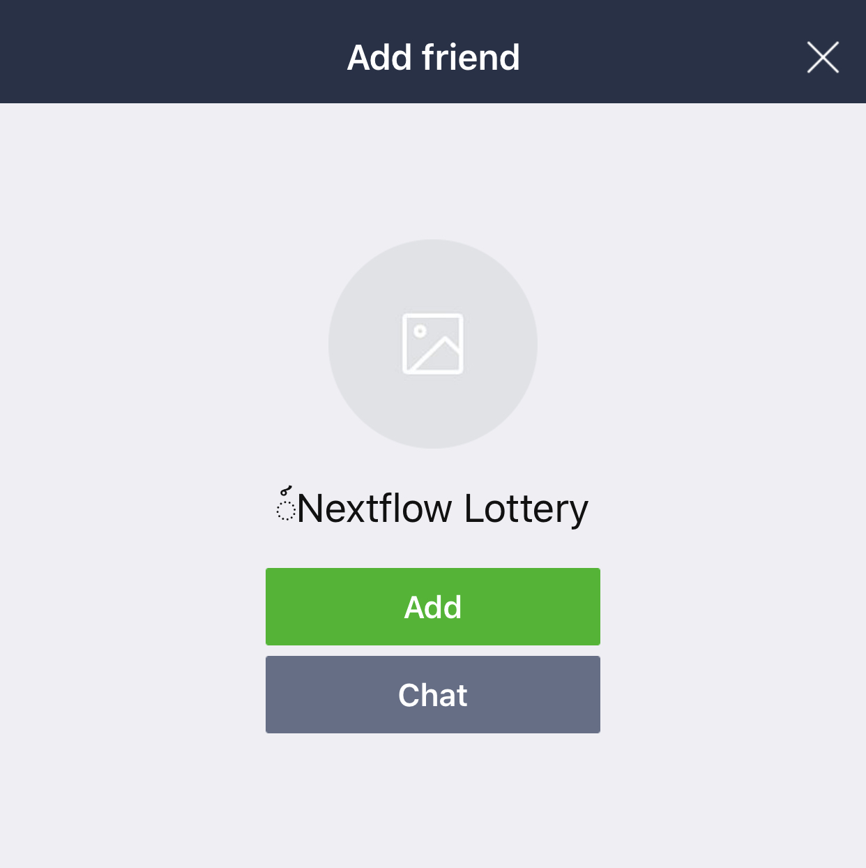 LINE Chatbot - add friend | Nextflow