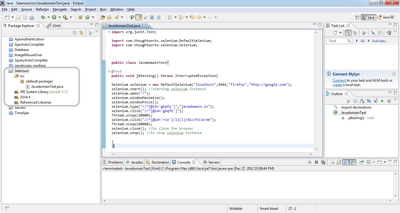 Selenium server standalone example – NgDeveloper